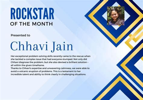 Chhavi Jain On Linkedin Rockstarofthemonth Teamwork Gratitude