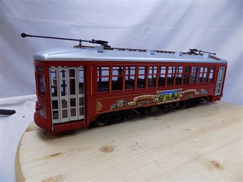 Lgb G Scale Lgb Christmas Trolley With Sound 22382 4689933677