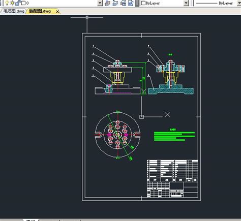 纵轴套零件的工艺规程及钻攻6 M5 7H螺纹的工装夹具设计含CAD AutoCAD 2004 模型图纸下载 懒石网