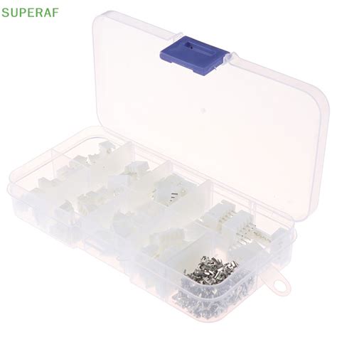 Superaf 1 กล่อง Jst Xh ชุด 2 3 4 5pin Xh2 54mm Terminal Housing Pcb