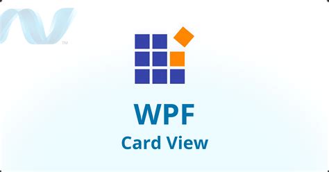 Wpf Cardview Control Business Card Layout Syncfusion