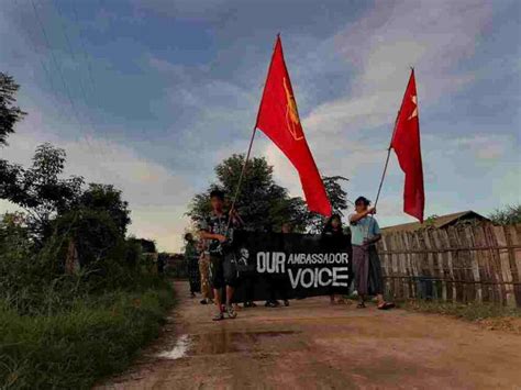 လက်ပံတောင်းတောင်ဒေသတွင် သံအမတ်ကြီး ဦးကျော်မိုးထွန်းကို ခန့်အပ်ပေးရေးနှင့် ထောက်ခံကြောင်း တောင