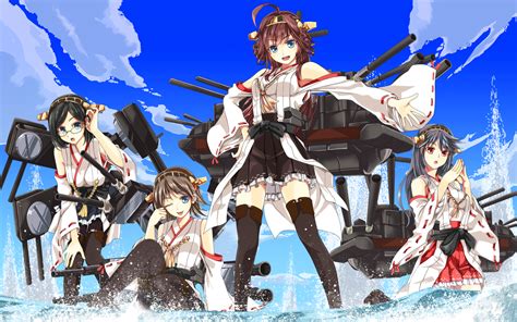 обои аниме Аниме девушки Коллекция Kantai Kongou Kancolle