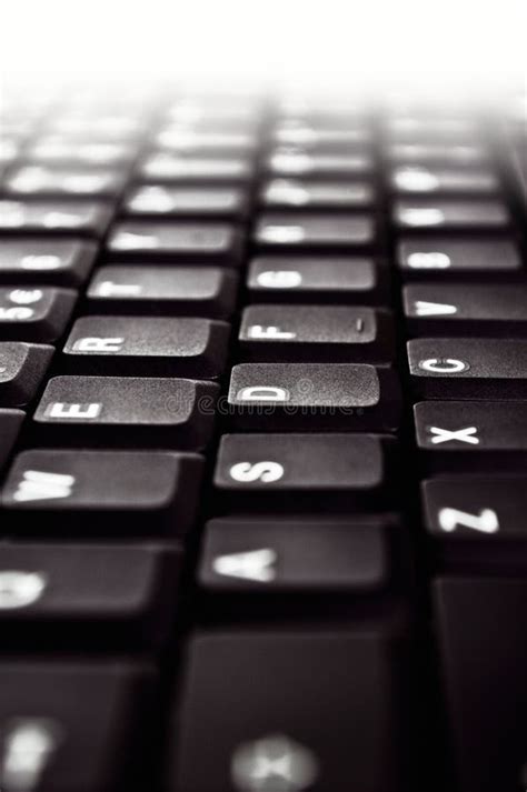 Purple Keyboard Stock Photo Image Of Office White Mail