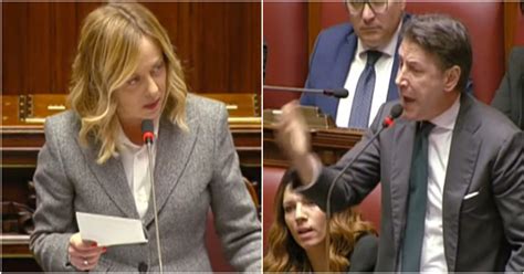 Scontro Meloni Conte Alla Camera Patto Di Stabilità È Finita La
