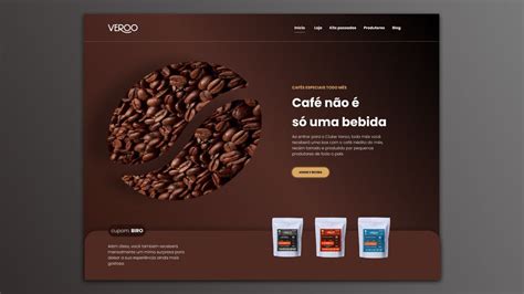 Desenvolvendo Um Site De Café Com Html E Css Veroocafes Youtube