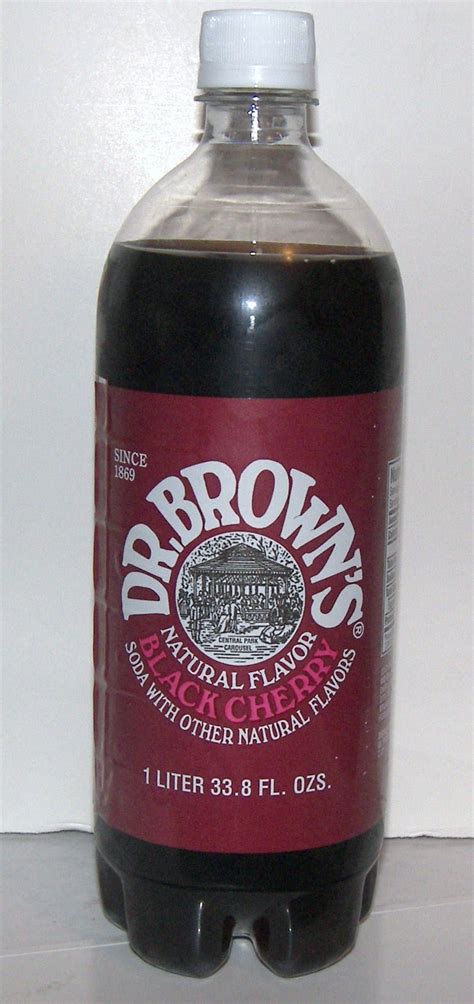 Dr Browns Black Cherry Soda
