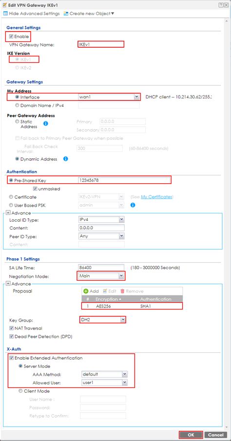 How IOS Device Get The IKEv VPN Configuration From Device Zyxel Support Campus USA