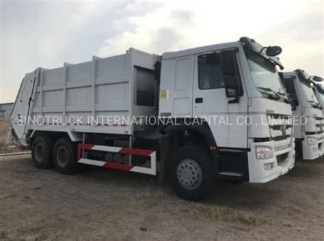 Sinotruk Howo Trash Compactor Dusty Collector Waste Collection Truck 6