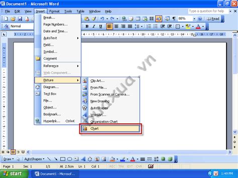 Hướng dẫn cách vẽ sơ đồ đoạn thẳng trong word 2003 dễ dàng và chính xác
