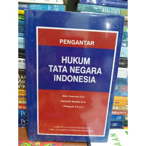 Jual BUKU PENGANTAR HUKUM TATA NEGARA INDONESIA Shopee Indonesia