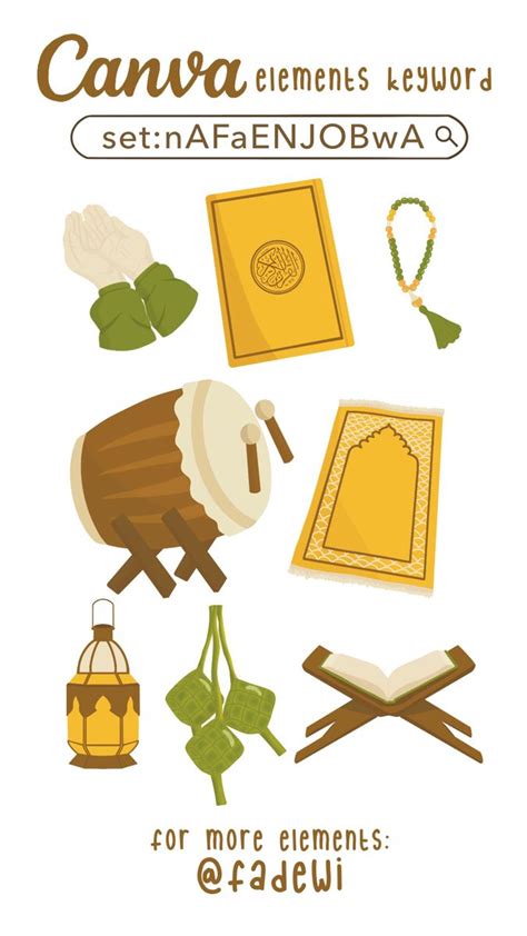 Canva Elements Keyword Keyword For Ramadan Di 2024 Desain Situs Web