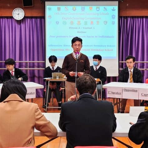 Stream A Contest 1 13th Inter Gss English Debating Competition Stgss