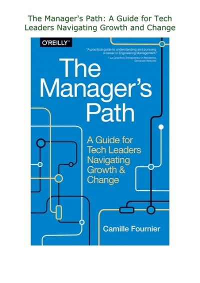Pdf Download The Managers Path A Guide For Tech Leaders Navigating