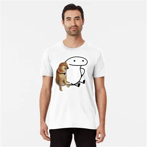 Deformed With Cheems Sticker By Deformitos Redbubble