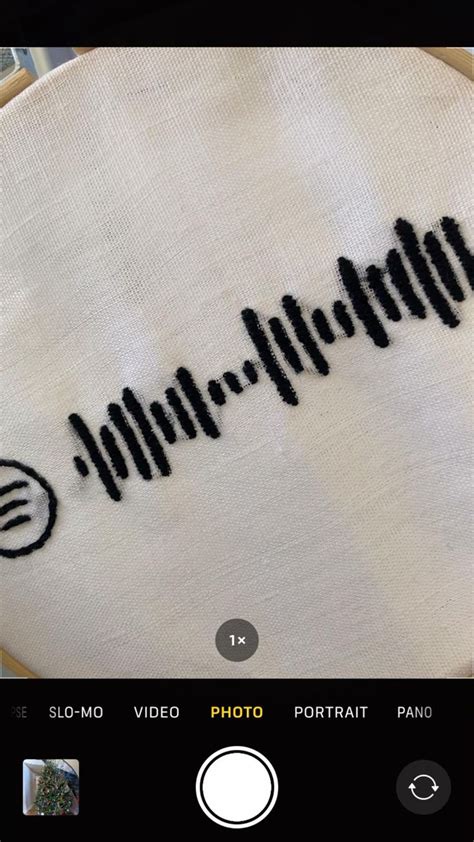 Embroidered Spotify Code Diy Embroidery Patterns Clothes Embroidery