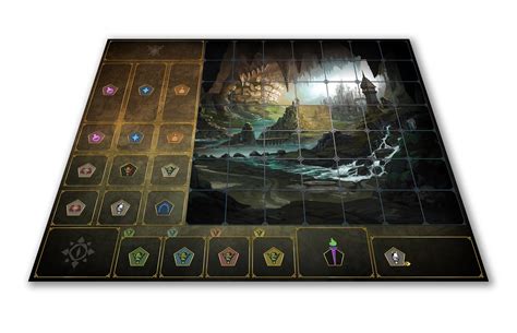 Tiny Epic Dungeons Vinyl Playmat Gameboard Custom Product Etsy
