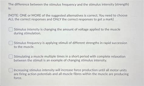 Solved A Tetanic Contraction Produces More Force Than A