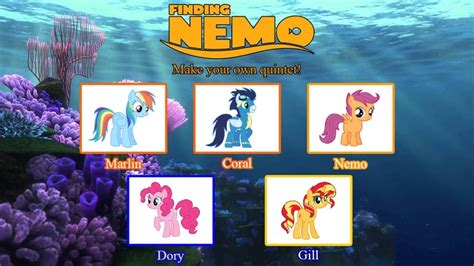 Finding Scootaloo Mlp Finding Nemo Cast By Fieryunikitty On Deviantart
