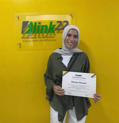 Mariam Marwan On Linkedin After An Incredible 3 Month Internship At Blink22 As A Software