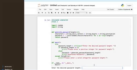 Srishti Pawar On Linkedin Codesoft Pythonprogramming Passwordgenerator