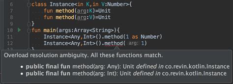 Possible Bug Generic Method Overload Ambiguity Language Design Kotlin Discussions