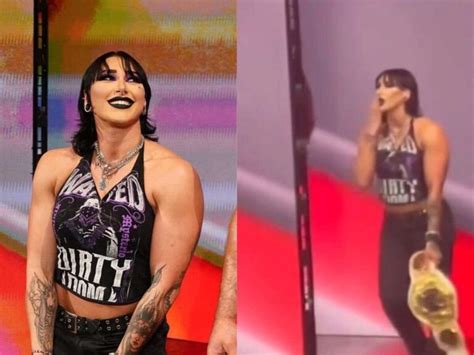 Watch Rhea Ripley Caught Blowing A Kiss To Top Raw Superstar Instead