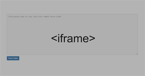 Cara Simpel Membuat Iframe Responsive Di Blogger