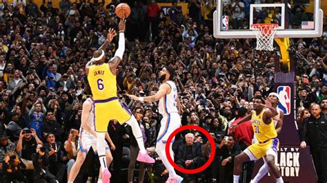 Incredible Detail In Picture Over Lebron James Breaking Scoring Record Flipboard