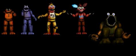Fixed Bruh Withered Animatronics By Kietxsuper145 On Deviantart