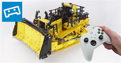 Driving The Lego® Technic Cat D11 Bulldozer 42131 With The Xbox Controller Pybricks