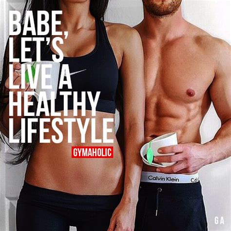 Babe Lets Live A Healthy Lifestyle Gymaholic App