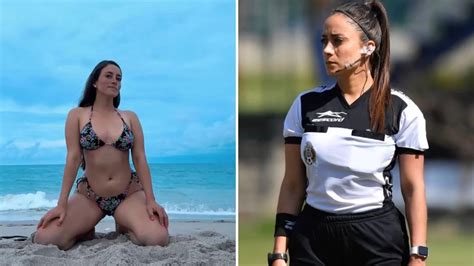 Valeria Andrade ex árbitra que fue despedida de la Liga MX entra al mundo del OnlyFans Infobae
