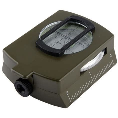 Professional Pocket Military Army Geology Compass With Bubble Level