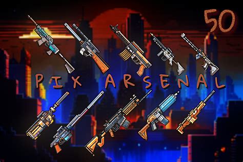 Pix Arsenal 2D 2D GUI Unity Asset Store