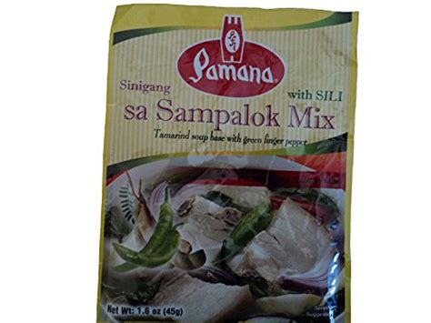 Sinigang Sa Sampalok Tamarind Soup Base Hot With Green Finger Pepper