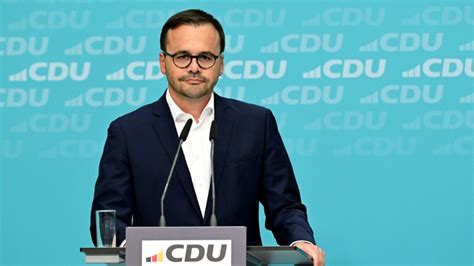 Brandenburger Cdu Bestätigt Redmann Als Vorsitzenden Sternde