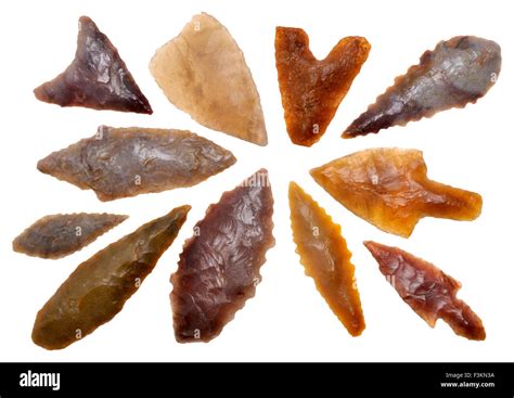 Neolithic Arrowheads Hi Res Stock Photography And Images Alamy
