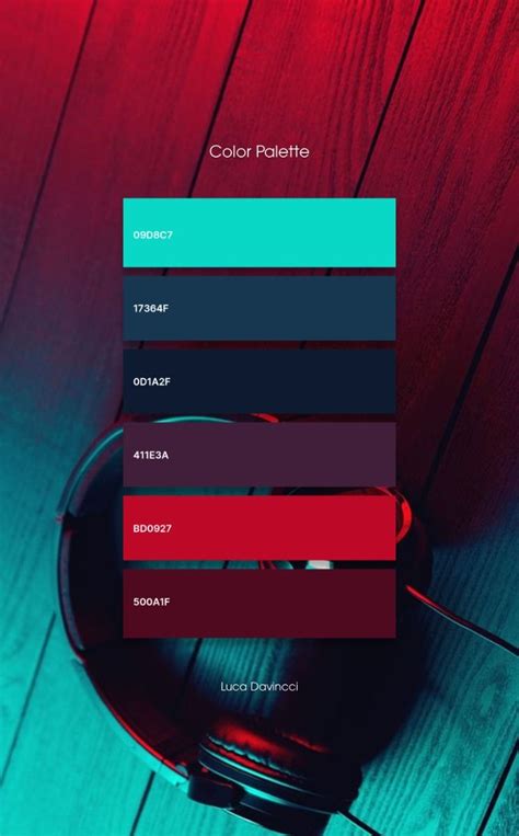 Best Red Color Palettes With Names And Hex Codes Artofit