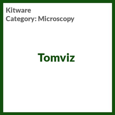 Tomviz Auxilio Tomviz Auxilio