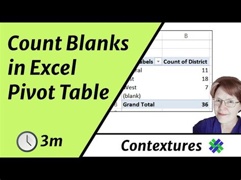 How To Not Count Blank Cells In Excel Pivot Table