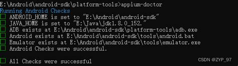 Robotframeworkapplium 实现移动端自动化测试（环境搭建）robotframework Appium Csdn博客