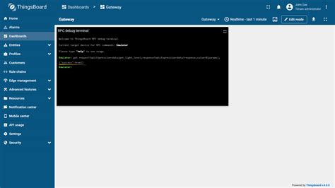 How To Use Built In GET SET RPC Methods ThingsBoard IoT Gateway