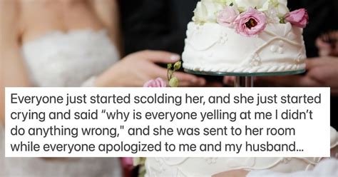 Bride Kicks Teen Sister In Law Out Of Wedding Because Of Cake Prank