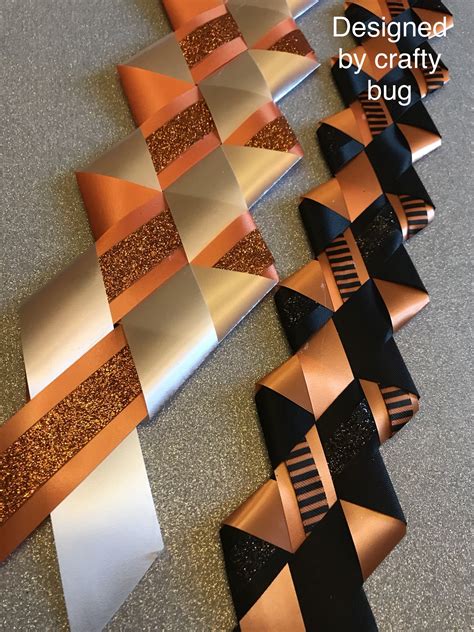 Triangular Chain Braid Tutorial Dyi Homecoming Mum How To Make