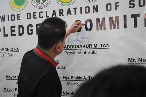 Sulu Now Is Asg Free Gears Towards Lasting Peace And Sustainable