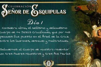 La poderosa novena al Señor de Esquipulas Descubre su milagrosa