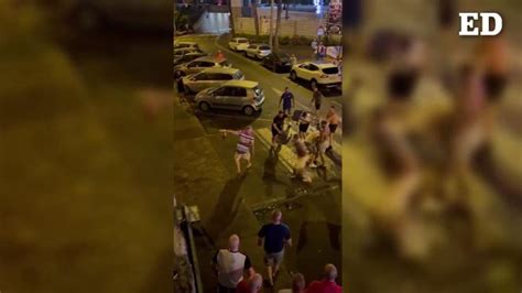 Batalla Campal En El Sur De Tenerife