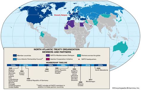 Nato Founders History Purpose Countries Map And Facts Britannica