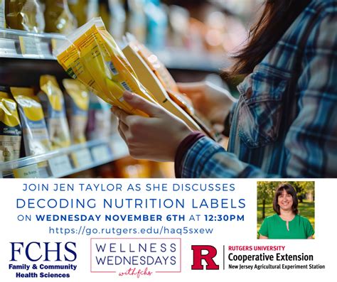 Decoding Nutrition Labels Connect
